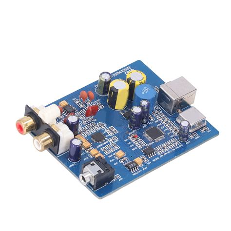 Buy Audio Amplifier Module Pcb 2vrms Direct Output 112db Dynamic Range Decoder Board Sound Card