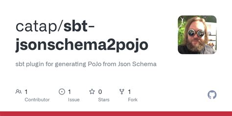 Github Catapsbt Jsonschema2pojo Sbt Plugin For Generating Pojo From Json Schema