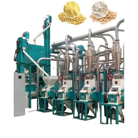 Small Scale Maize Flour Processing Line Maize Milling Plant Flour