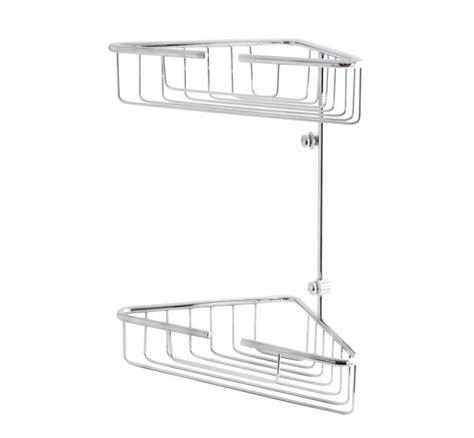 Bathroom Rack Corner Shelves Wall Mounted Stainless Steel Double Levels Bathroom Rack Corner Shelves Wall Mounted Stainless Steel Double Levels