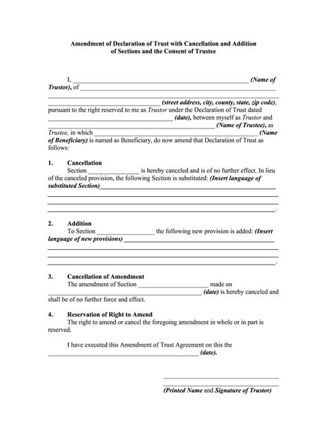 Trust Certification Form Fill Out And Sign Online Dochub