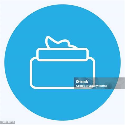 아이콘 크림 스파 기호에 적합합니다 파란 눈 스타일 편집 가능한 간단한 디자인 디자인 템플릿 벡터 간단한 기호 그림 거품 내기에 대한 스톡 벡터 아트 및 기타 이미지