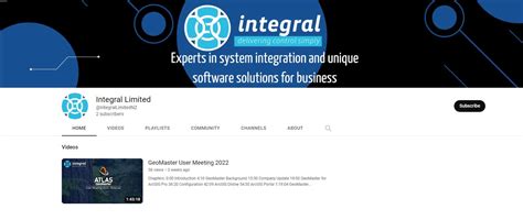 Integral Has Joined Youtube Integral