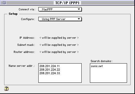 TCP IP Sonic Net Broadband ISP Phone TV Hosting DSL Fusion FlexLink Ethernet T1