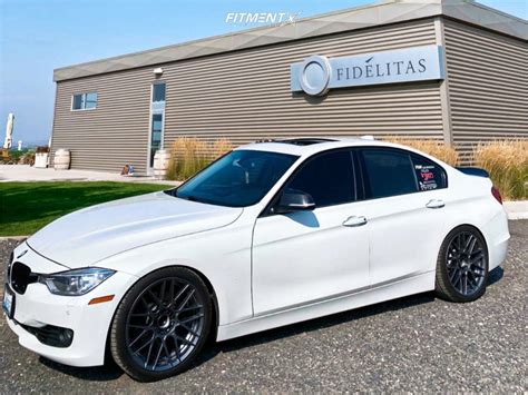 2015 Bmw 328i Xdrive Base With 19x85 Rotiform Rse And Continental
