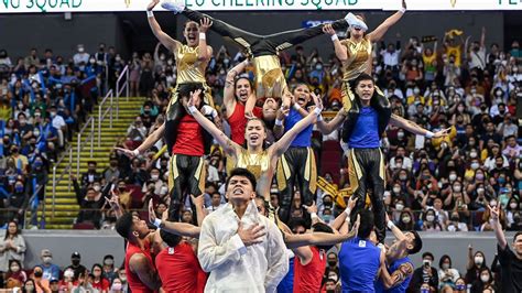Feu Cheering Squad Full Routine Uaap Season Cheerdance Competition