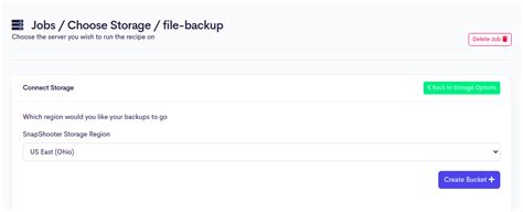 How To Backup File To Snapshooter Storage Snapshooter Tutorials
