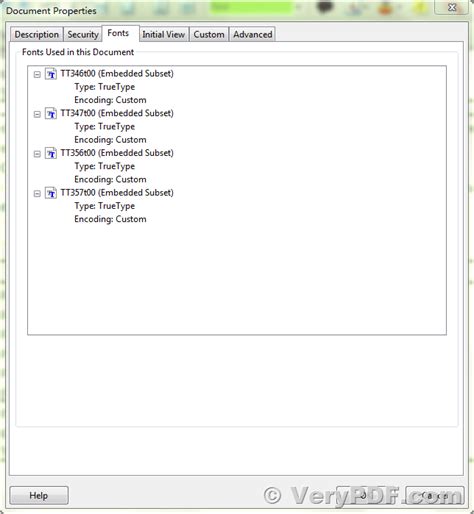 How To Convert A Pdf File With Customized Fonts To Editable Word Document Verypdf Knowledge Base