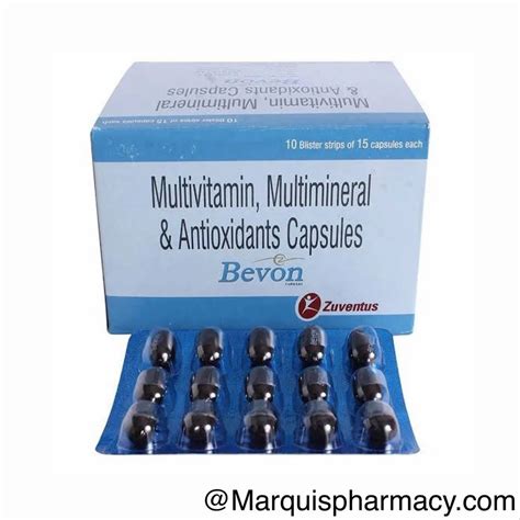 Bevon Capsules Antioxidant At ₹ 170stripe Antioxidant Capsule In