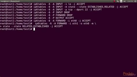 Buoi6 2 Using Ip6tables To Firewall Your Ipv6 Traffic Youtube