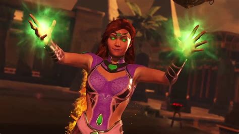 Injustice 2 Starfire Combos And Setups 330 09 832 04 Youtube