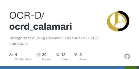 Github Ocr Docrdcalamari Recognize Text Using Calamari Ocr And The