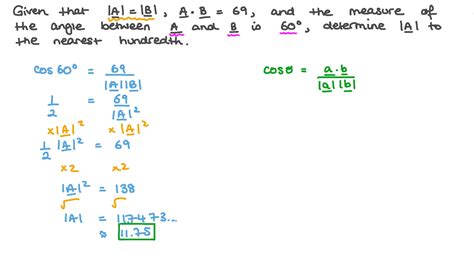 Question Video Finding The Magnitude Of A Vector Nagwa