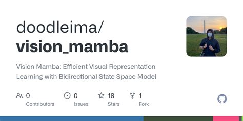 GitHub Doodleima Vision Mamba Vision Mamba Efficient Visual Representation Learning With