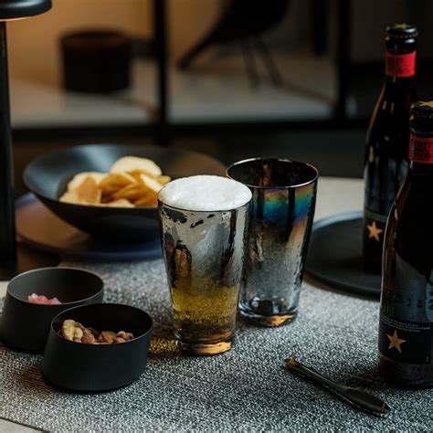 Prism Titanium Beer Glass Yanko Design Select