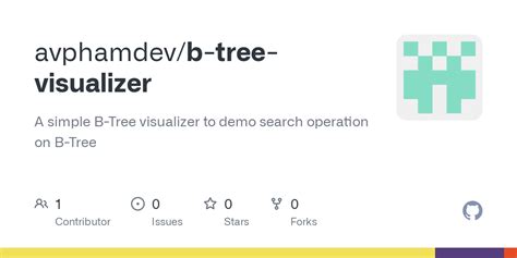 Github Avphamdevb Tree Visualizer A Simple B Tree Visualizer To