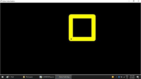 Python Program To Basic New Think Square Design Using The Python Tkinter Kashipara