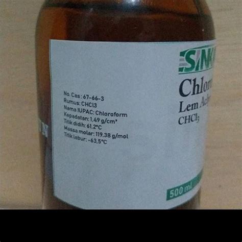 Harga Cloroform Teknis Grade 500ml Terbaru Jan 2025 Biggo Indonesia
