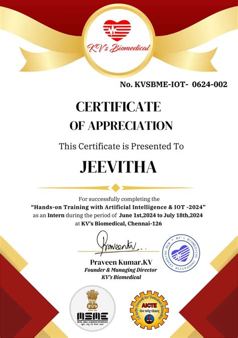 Jeevitha Muruganantham On Linkedin I Am Glad To 🤗 Share That I Have