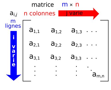 Matrice Mathématiques Wikiwand