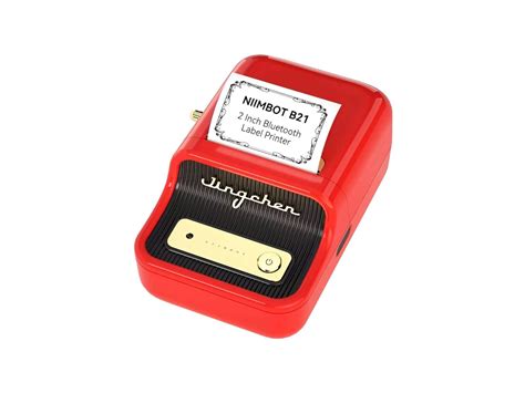 Niimbot B Portable Thermal Label Printer Red Tech Co Za