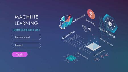 Vector Of Machine Learning Ai Data ID 137183170 Royalty Free