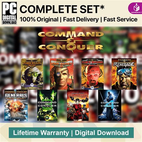 Pc Game Command And Conquer Full Collection Digital Download Offline
