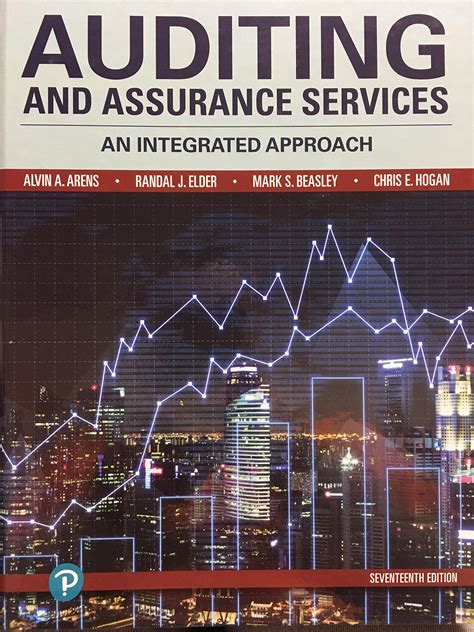 Auditing And Assurance Services An Integrated Approach 17th Edition 2020 By Randal J Elder