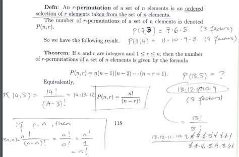 Solved Use The Definition Formula Of P N R To Prove That Chegg Com