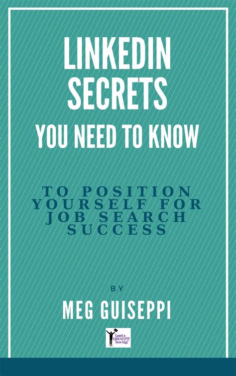 Linkedin Secrets You Need To Know To Position Yourself For Job Search Success Executive Career