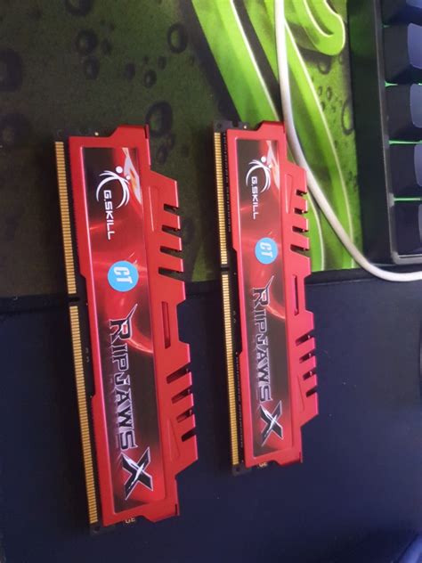 Gskill Ripjaws 8gb Ram Card X2 Computers And Tech Laptops And Notebooks On Carousell
