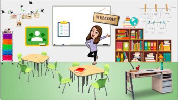 Bitmoji Virtual Classroom Pptx By Your English Den TPT