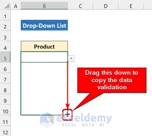 How To Create Excel Drop Down List For Data Validation Ways