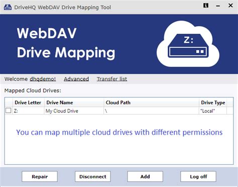 Download Drivehq Webdav Cloud Drive Mapping Tool