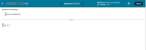 Solved Homework Section 6 1