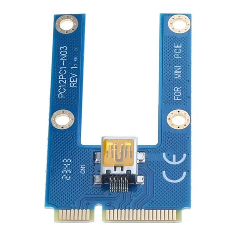 Pcie Adapter 1x To 16x Pci Express Card Pcie Slot Usb Multiplier