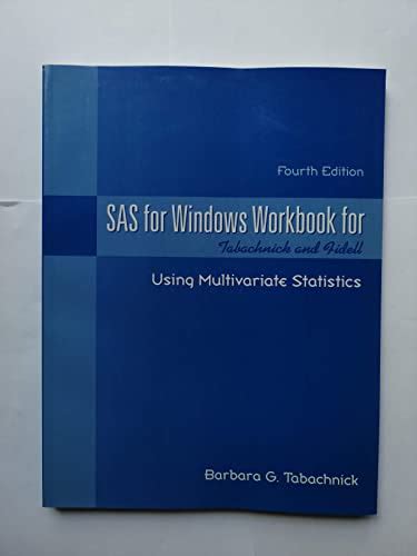 Using Multivariate Statistics Books Abebooks