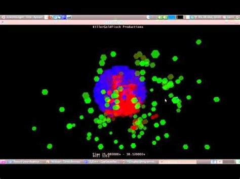 C Particle Simulation YouTube Simulation Signage Pandora Screenshot