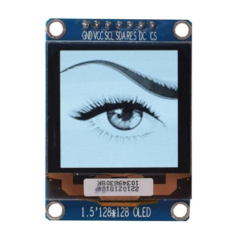 1 5 Inch Oled Graphic Display Module 128x128 With Spi Displaymodule