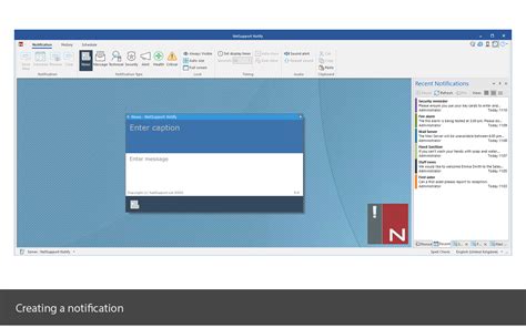 Netsupport Notify Desktop Alerting Screenshots