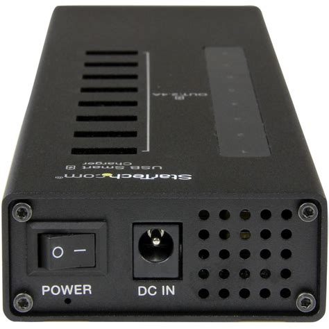 Startech Com Port Charging Station For Usb Devices W A W V Dc Input V Dc