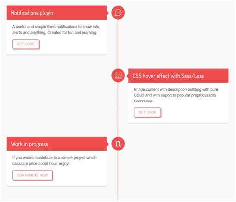 Responsive Vertical Timeline In Csssass Css Script