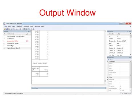 Ppt Introduction To Stata Powerpoint Presentation Free Download Id3042975