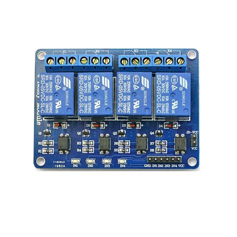 Modulo Rele De 4 Interruptor 5v Optoacoplador Chave Para Arduino Automacao Wi Fi Wifi Para