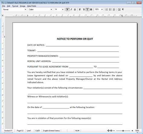 Landlord Verification Form Template PDF Template