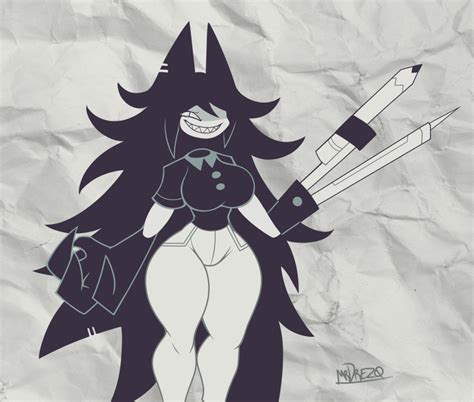 Rule 34 1girls Adult Artist Name B24 Big Hair Black Arm Black Hair Breasts Clothed Compass Arm