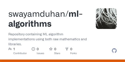 GitHub Swayamduhan Ml Algorithms Repository Containing ML Algorithm Implementations Using