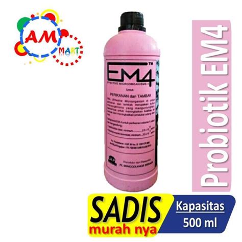Promo Em4 Botol Probiotik Botol Em4 Perikanan Dan Tambak Diskon 22