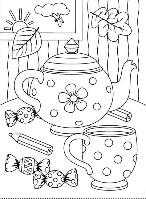 رسم بيت للتلوين للأطفال