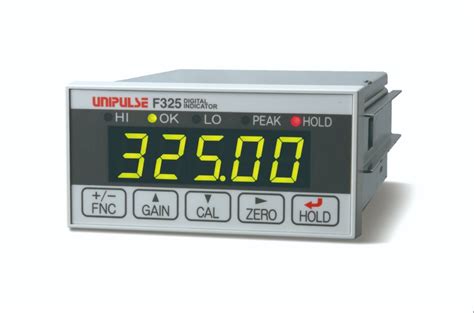 Seven Segment Panel Mount F325 Digital Indicator For Peak Hold For Industrial At ₹ 89000number